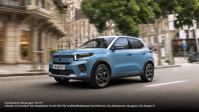 DER NEUE CITROËN C3 FÄHRT JETZT AUCH MIT EFFIZIENTEN ...