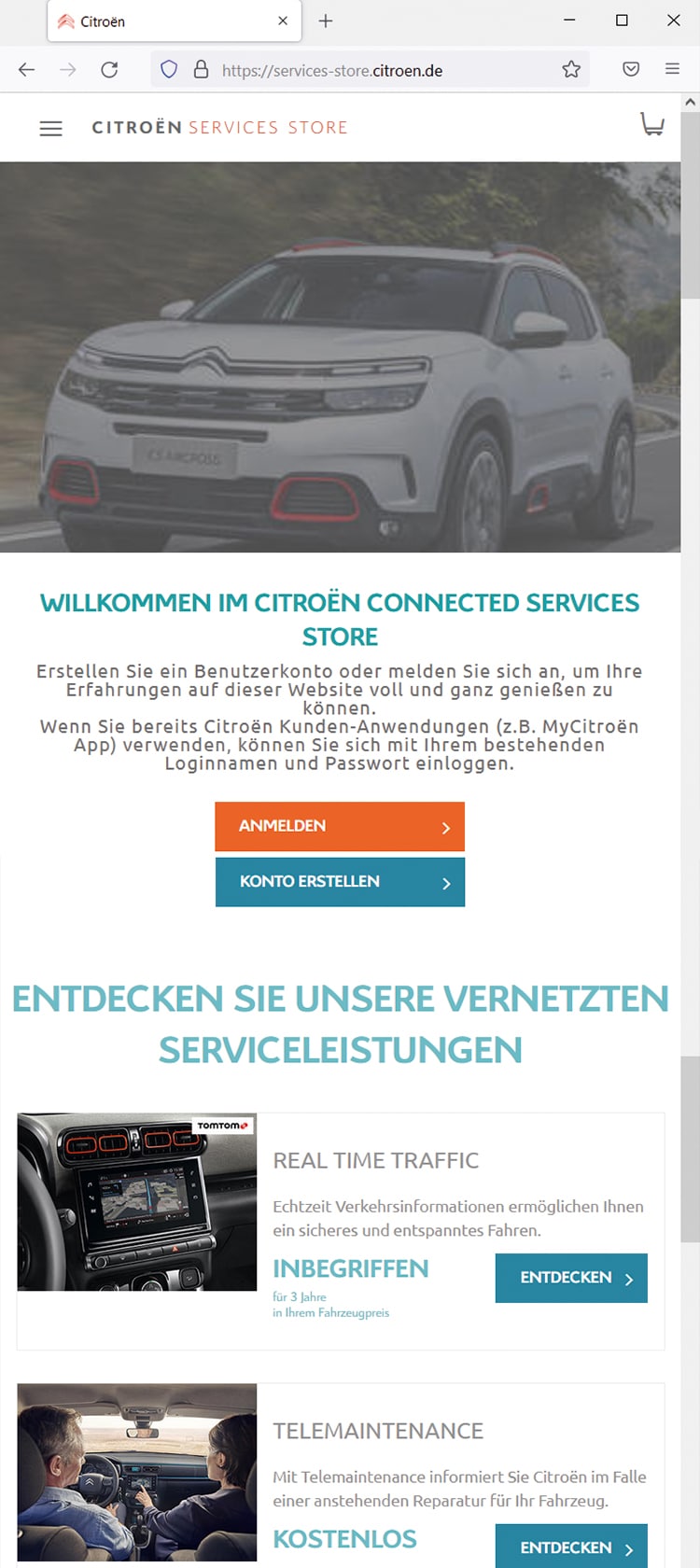 Unsere Online-Services für Sie