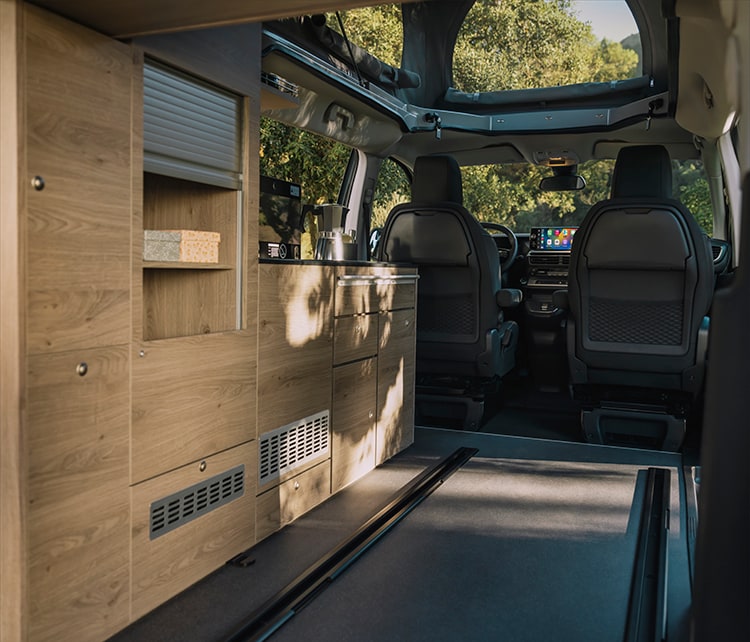 Citroën Holidays Als Komfortabler Familien Van Für Reisen
